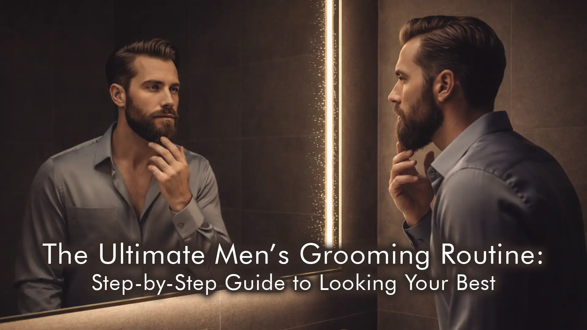 The Ultimate Men’s Grooming Routine: Step-by-Step Guide to Looking Your ...